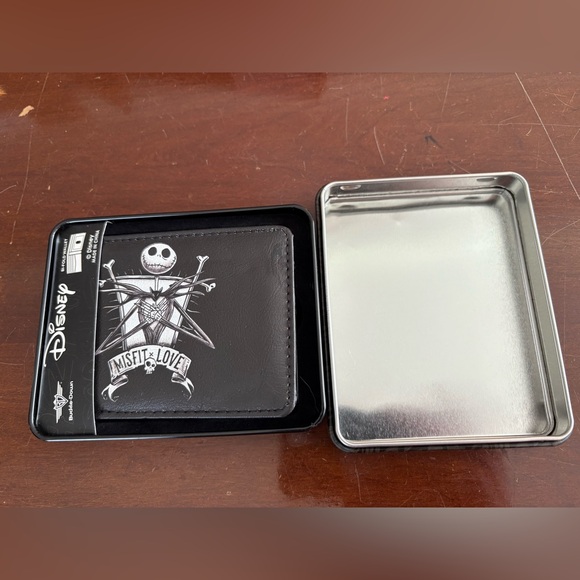 Disney | Bags | New Disney Nbc Black Wallet With Jack Skellington ...